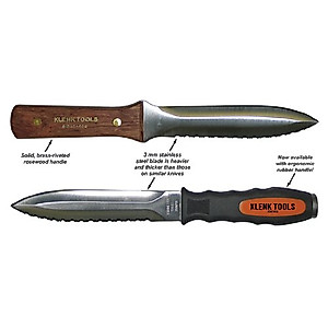 DA71000 KLENK TOOLS Dual Duct / Insulation Knife - Rosewood Handle