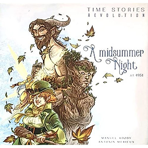 TIME Stories Revolution A Midsummer Night - Immersive Time-Travel Adventure Game, Cooperative Strategy Game for Kids & Adults, Ages 12+, 1-4 Players, 60 Min Playtime, Made by Space Cowboys