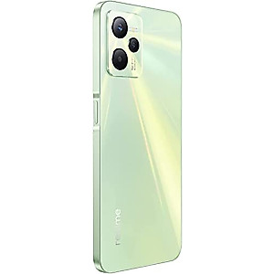 realme C35 4G LTE GSM 64GB + 4GB 6.6" 50MP Triple Camera Unlocked Latin Europe Dual Sim (NOT Verizon/Boost/Cricket/Metro/At&T) + Fast Car Charger Bundle (Glowing Green)