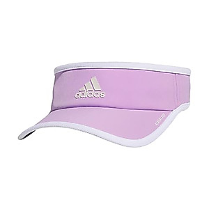 adidas Women's Superlite Visor Discontinued, Bliss Lilac Purple/White, One Size