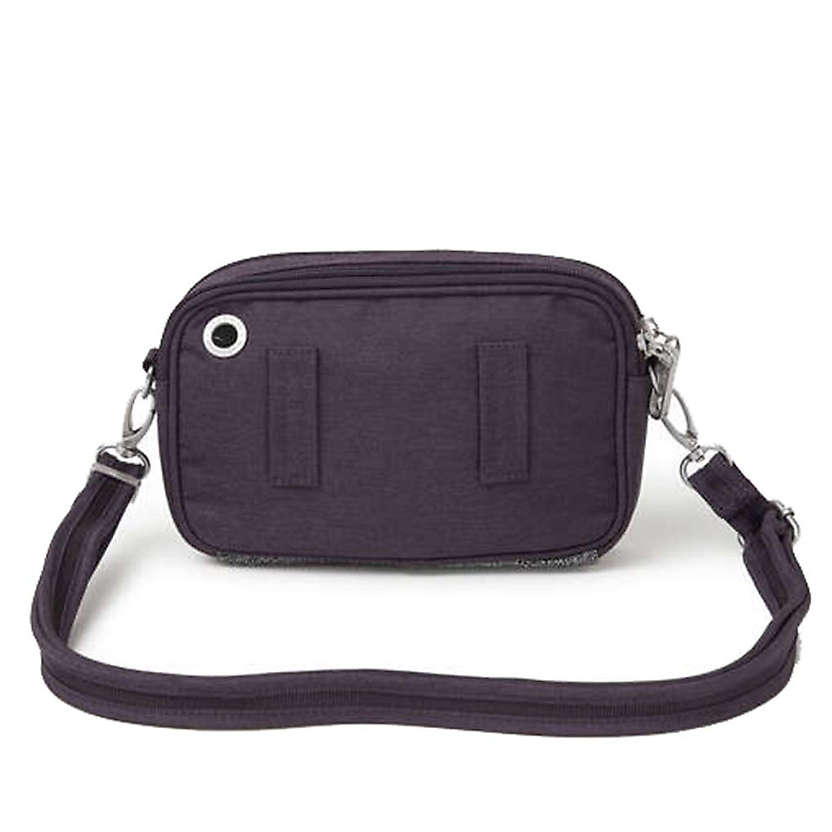 Baggallini womens Crossbody Handbag, Blackberry Antitheft, One Size US