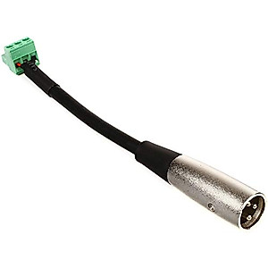 Hosa Technology PHX-206M BULK Phoenix to 3-Pin XLR Adapter