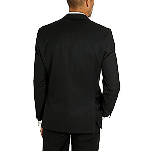 Van Heusen Men's Jacket, Jet Black, 40 Regular