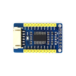 Waveshare MCP23017 IO Expansion Board Compatible with Both 3.3V and 5V Levels I2C Interface Expands 16 I/O Pins