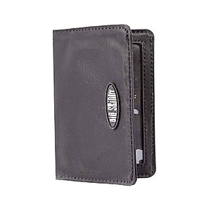 Big Skinny Card Case Slim Wallet, Holds Up to 16 Cards, Black