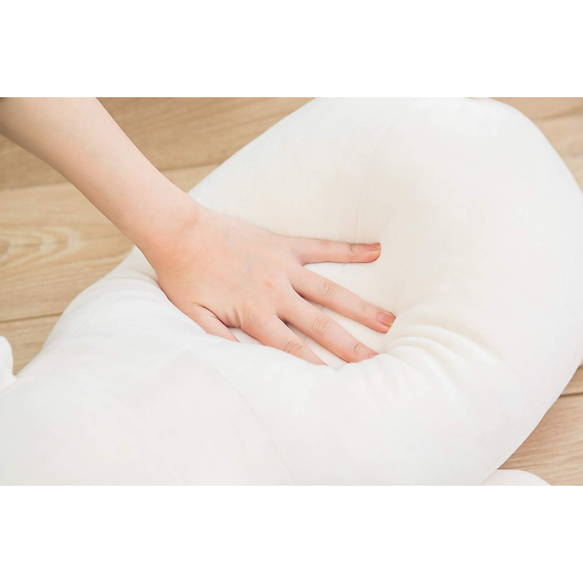 Niuniu Daddy Stuffed Animals Polar Bear 17.7 in Large Plush Toy for Kids Kawaii Plushies Adorable Squishy Cuddle Pillow for Sleeping Christmas Birthday Gift for Girls/Boys