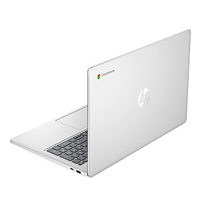 HP 2023 Chromebook Laptops for Student & Business, 15.6'' HD Computer, Intel Pcocessor N200(up to 3.7 GHz), DDR5 8GB RAM, 192GB(64GB SSD+128GB Card), USB-C, Wi-Fi, Lightweight, Chrome OS, ROKC Bundle