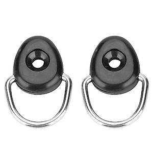 Kayak D Ring,6pcs Canoe D Buckle Tie Down Loop Safety Deck Fitting Accessory Parts Kayak Fishing Gear Kayak d Ring