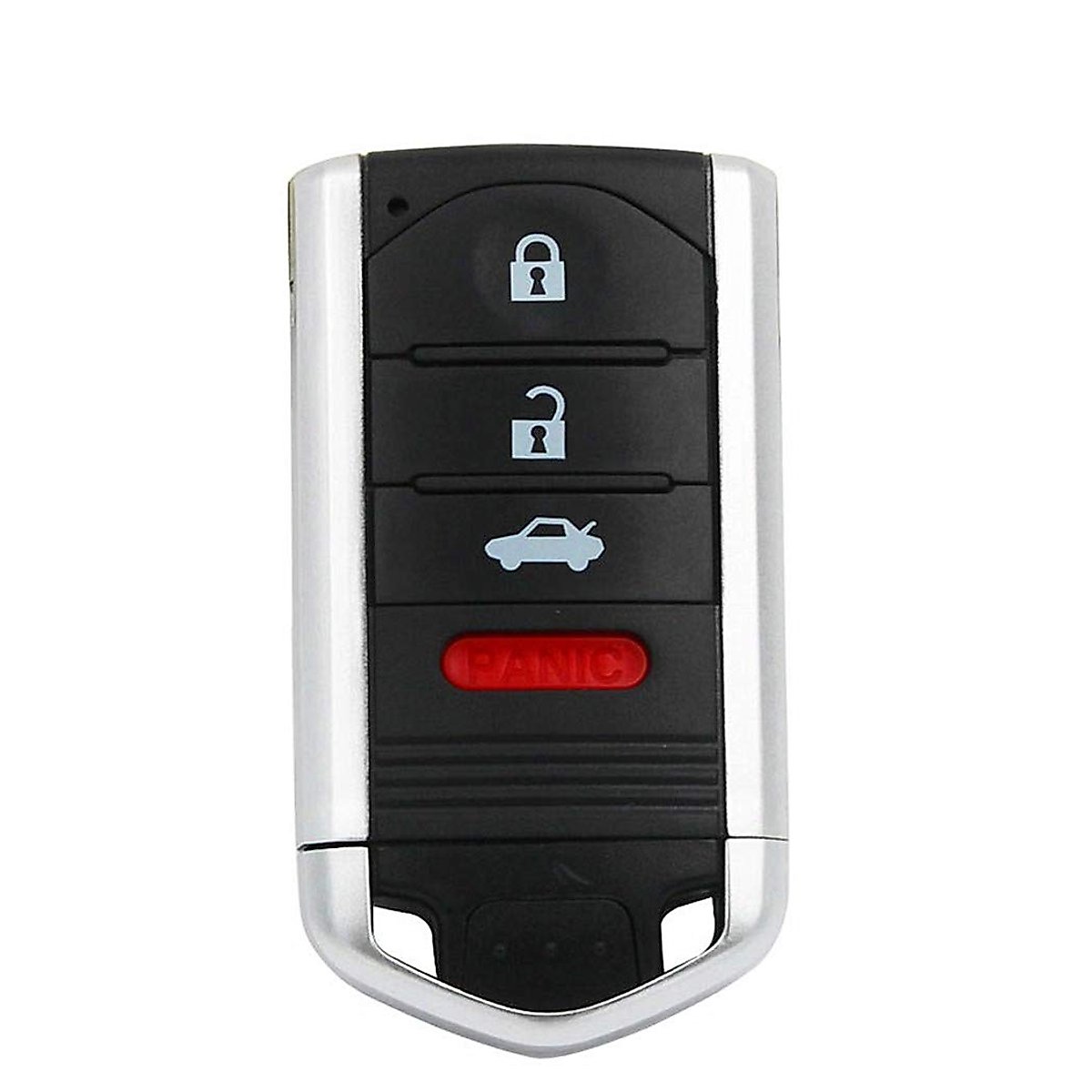 WFMJ for Acura ZDX RDX ILX TL 4 Buttons Remote Smart Key Case Shell Fob (Only Key Case Shell)