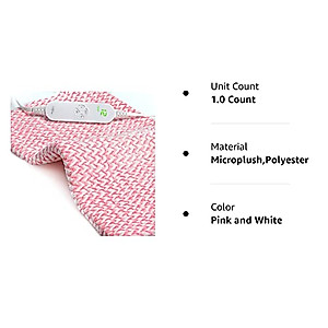 GOQOTOMO Fast-Heating Electric Heating Pad for Back/Waist/Abdomen/Shoulder/Neck Pain and Cramps Relief - 12 Heat Levels, 8 Timers with Countdown, Stay on, Machine Washable-PW01(Pink)