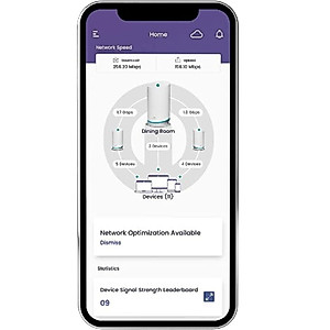ARRIS SURFboard mAX W130 Tri-Band Mesh Wi-Fi 6 System | AX7800 Wi-Fi Speeds up to 7.8 Gbps | Coverage 6,000 sq ft | 4.8 Gbps Backhaul | Four 1 Gbps Ports per Node | Alexa Support | 2 Year Warranty
