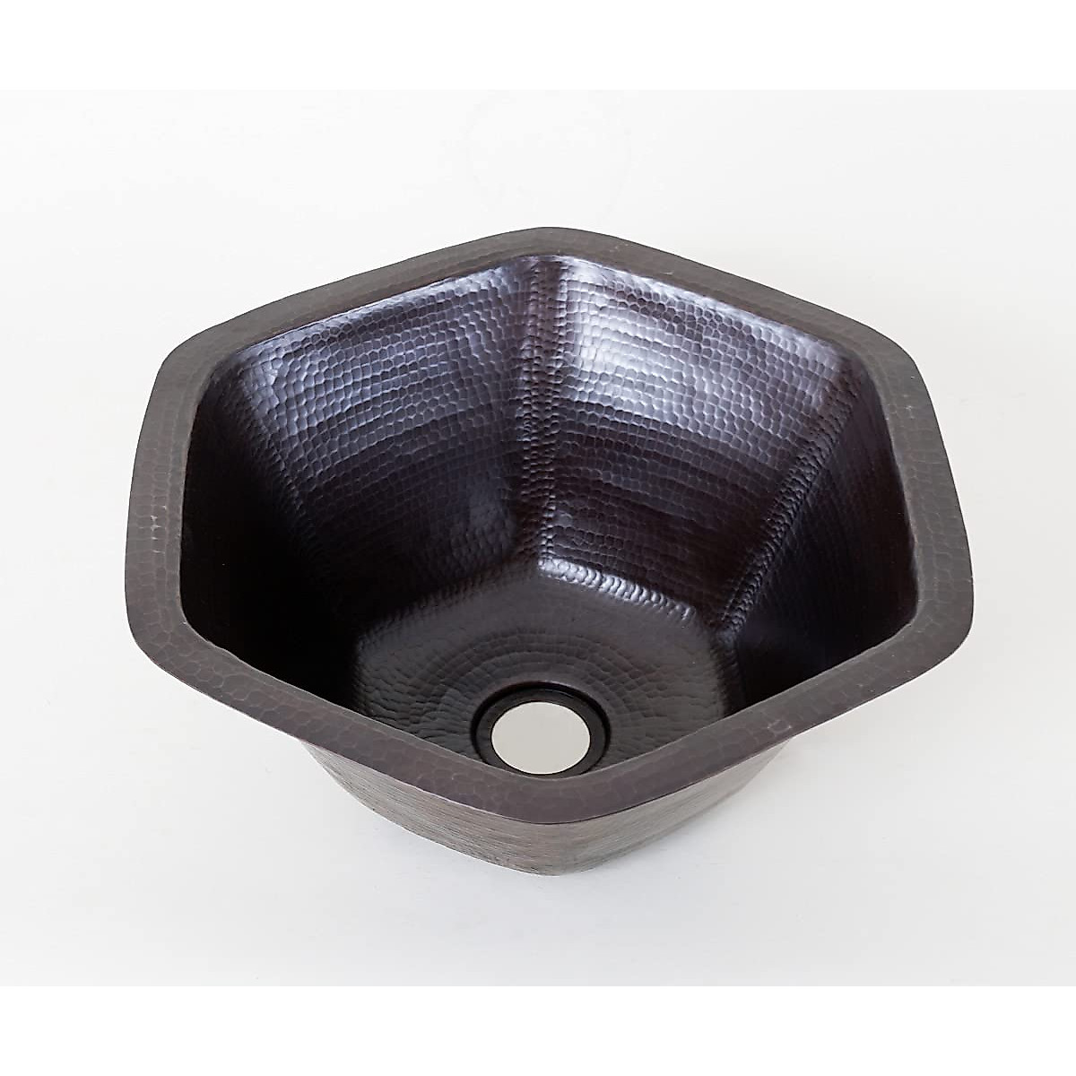 Copper Hexagonal Bar Sink