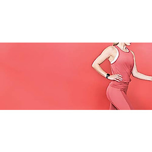 Fitbit Versa Lite Smartwatch,GPS,Charcoal/Silver Aluminum, One Size (S & L Bands Included)