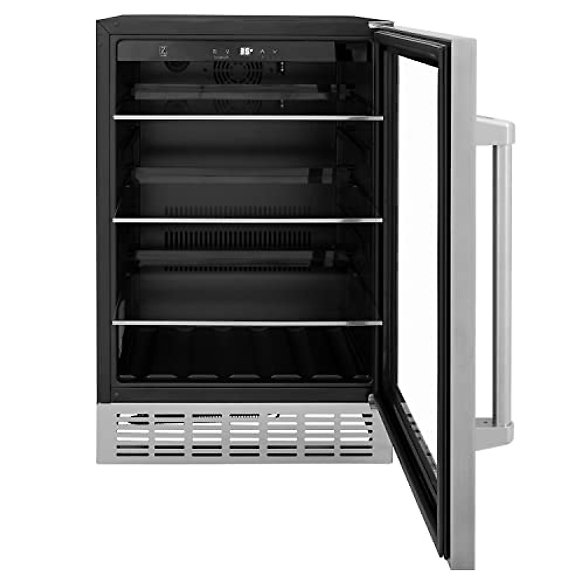 Z Line Kitchen and Bath ZLINE 24" Monument 154 Can Beverage Fridge in Stainless Steel (RBV-US-24)