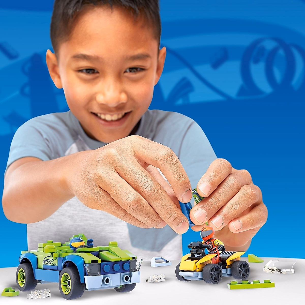 Hot Wheels Mega Construx Off-Duty and ATV Construction Set, Building Toys for Kids 5 Years and Up