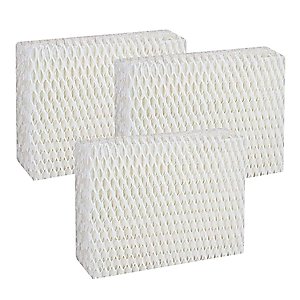 Mumaxun 3-pack Replacement Humidifier Wick Filters WF813 for Cool Mist Humidifiers fits ProCare PCCM-832N & Relion RCM-832N, Robitussin DH-832, Duracraft DH-830, Sesame Street SH100 & SH200