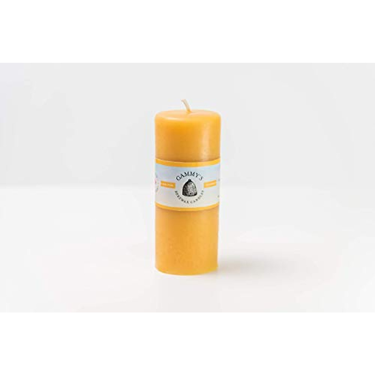 Smooth Brothers Beeswax Pillars Set of Three (3) - 2"x3", 2"x5" and 3.1"x3" - 100% Pure Beeswax by Gammy's Beezwax Candles