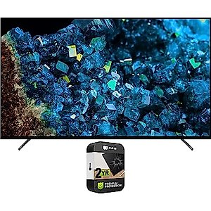 Sony XR55A80L BRAVIA XR 55 Inch A80L OLED 4K HDR Smart TV with Google TV 2023 Bundle with 2 YR CPS Enhanced Protection Pack