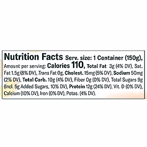 Chobani® Less Sugar Low-Fat Greek Yogurt Clingstone Peach 5.3oz