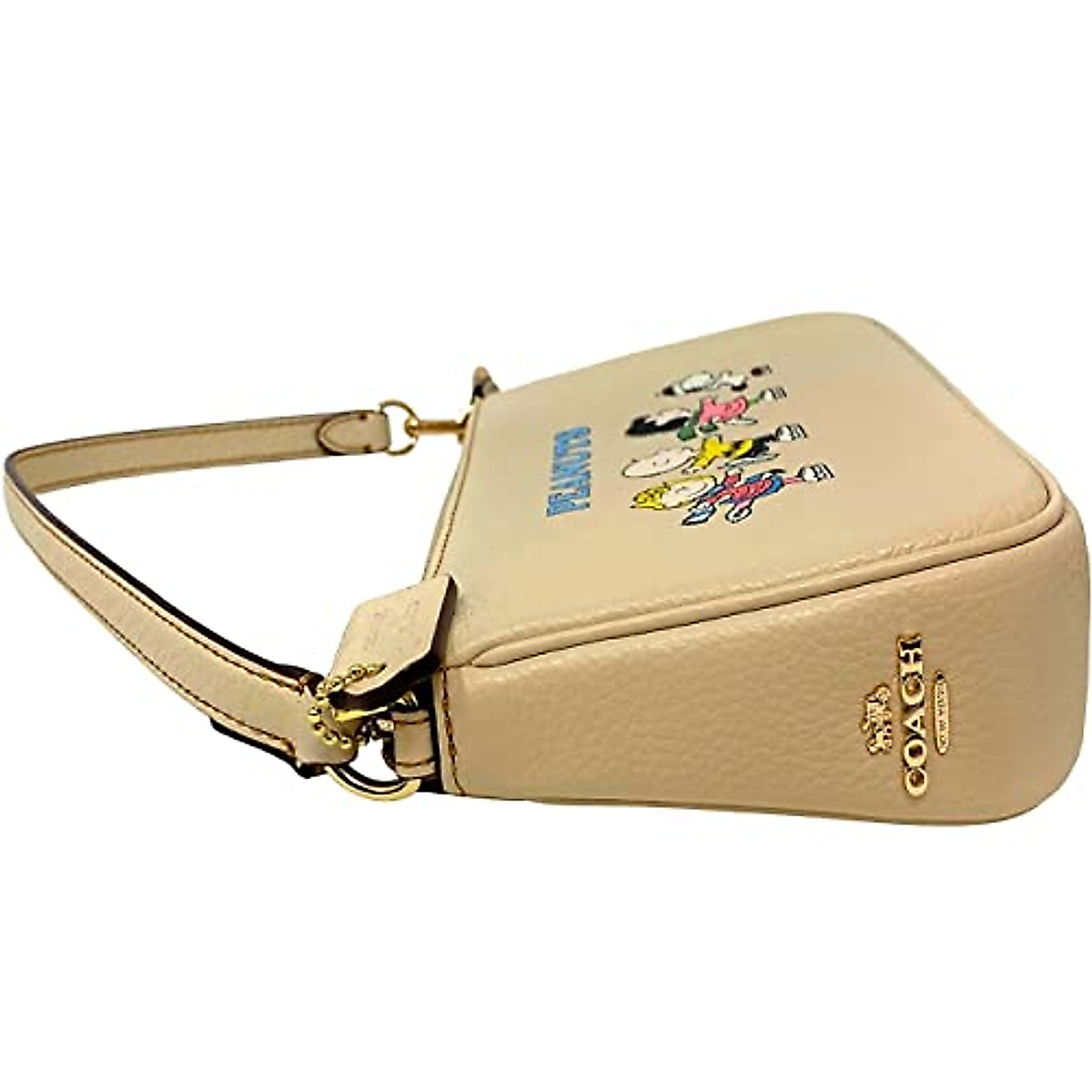 COACH X Peanuts Nolita 19 With Snoopy And Friends Motif Style No. CE858 Ivory