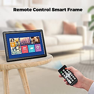 MYDASH - 10.1 inch Digital Picture Frame - Smart Photo Frame with Built-in 32GB Large Memory, IPS Screen, Auto Rotate, USB Flash Drive.