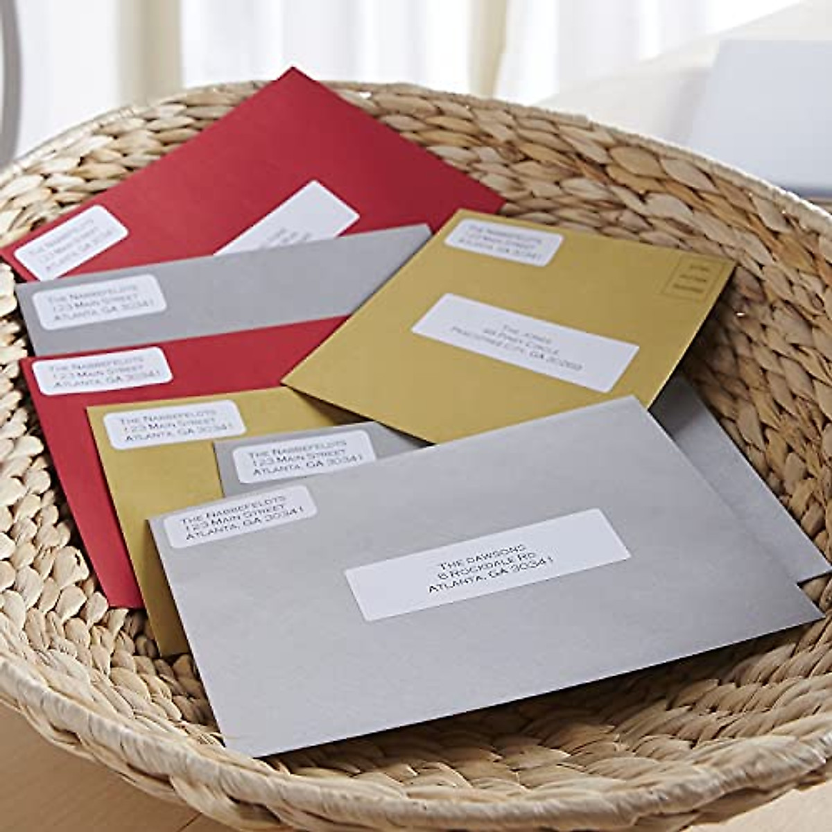 Dymo 30252 Labelwriter Address Labels, 1 1/8 X 3 1/2, White, 350 Labels/Roll, 2 Rolls/Pack