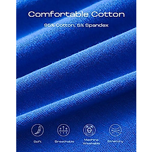 INNERSY Women's 4" Inseam Boxers Briefs Cotton Boyshorts Underwear Ladies Panties 3-Pack(Blue Nude Trio,Small)