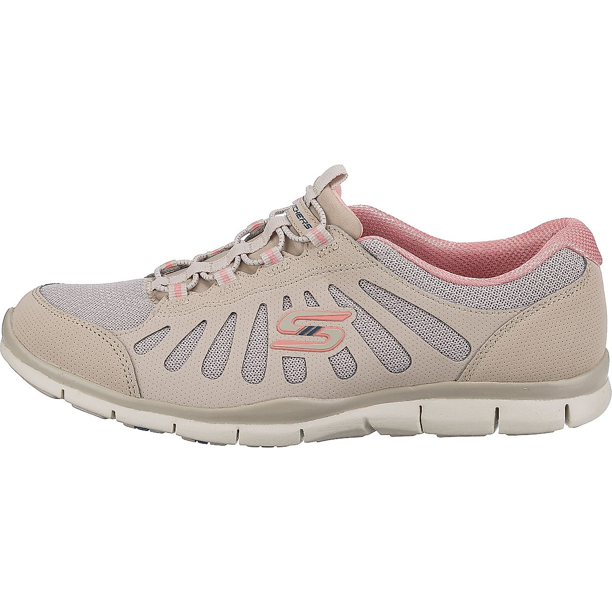 Skechers Gratis - Be Magnificent Women's Slip On Shoe Navy/Hot Pink 10