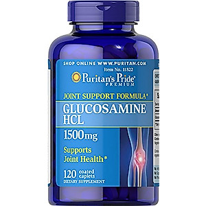 Puritans Pride Glucosamine 1500 mg-120 Caplets (11822)