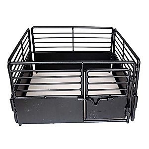 Little Buster Toys Brown Priefert Horse Stall - Perfect for stalling Your Favorite Quarter Horse