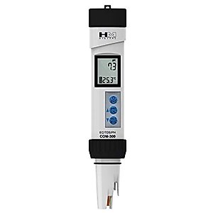 HM Digital COM-300, Professional Waterproof PH/TDS/EC/Temp Meter (Pack of 2 pcs)