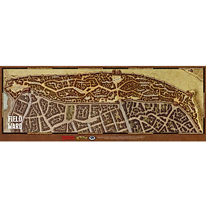 Gale Force Nine Dungeons & Dragons Waterdeep Dragon Heist Vinyl Map Set, Multi-Colored