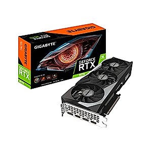 GIGABYTE GeForce RTX 3070 Gaming OC 8G (REV2.0) Graphics Card, 3X WINDFORCE Fans, LHR, 8GB 256-bit GDDR6, GV-N3070GAMING OC-8GD Video Card