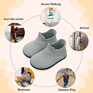Centipede Demon Toddler Girls Boys Barefoot House Slippers Breathable Sock Shoes Baby Infants Indoor Outdoor Walking Shoes Slipper Sneakers with Rubber Sole 5-5.5 Toddler