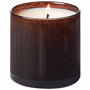 LAFCO New York Signature Candle, Redwood - 15.5 oz - 90-Hour Burn Time - Reusable, Hand Blown Glass Vessel - Made in The USA