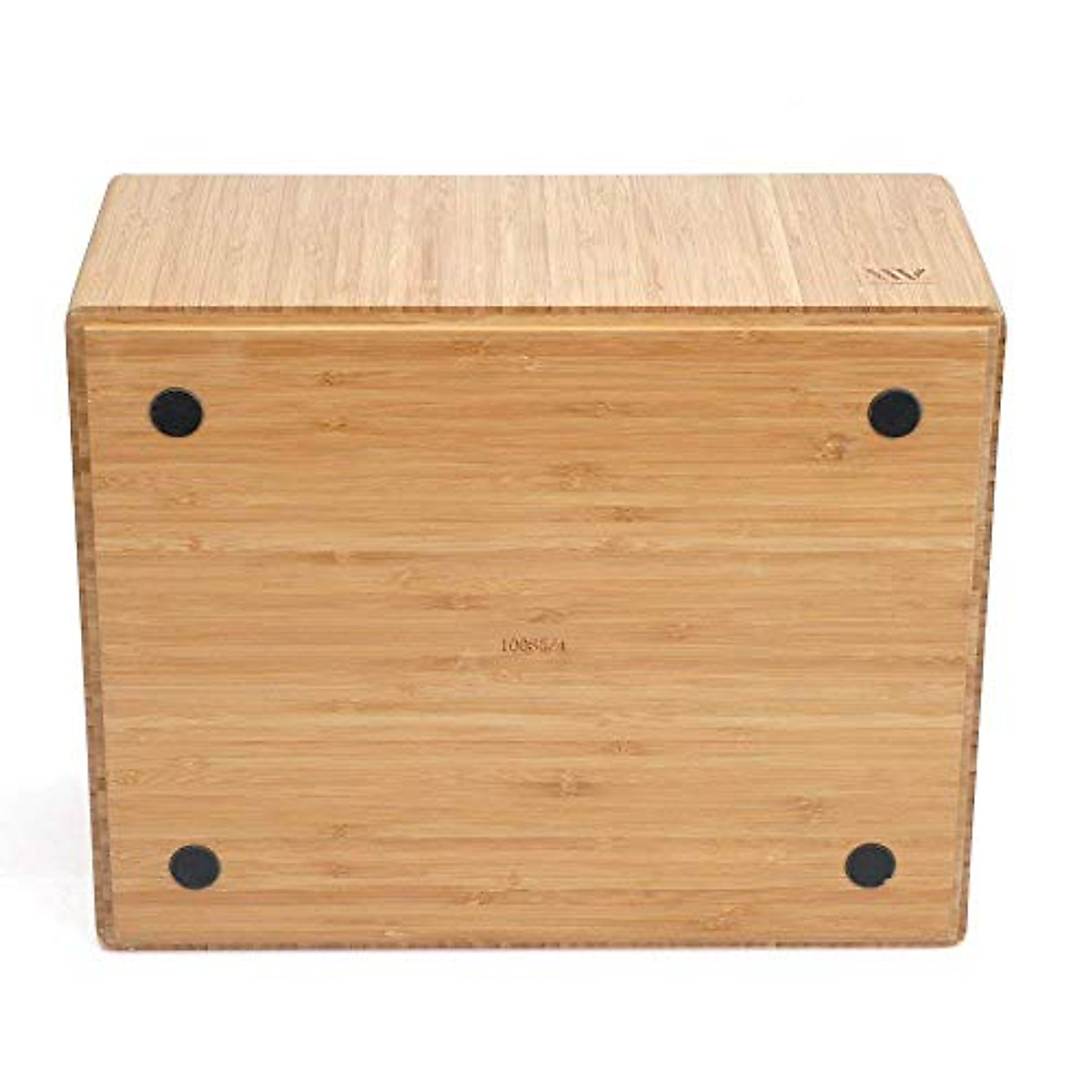MobileVision Bamboo Storage Box, 14”x11”x 6.5”, Durable Bin w/Handles, Stackable - For Toys Bedding Clothes Baby Essentials Arts & Crafts Closet & Office Shelf