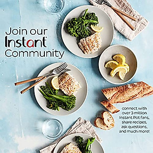 Instant Electric Round Dutch Oven, 6-Quart 1500W, From the Makers of Instant Pot, 5-in-1: Braise, Slow Cook, Sear/Sauté, Cooking Pan, Food Warmer, Enameled Cast Iron, Included Recipe Book, Black