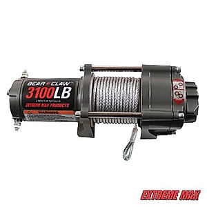 Extreme Max 5600.3072 Bear Claw ATV Winch - 3100 lbs.
