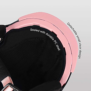 Ski Helmet for Men, Women, Youth & Kids, Snowboard Helmet with ASTM Certified Safety, 3 Sizes Options