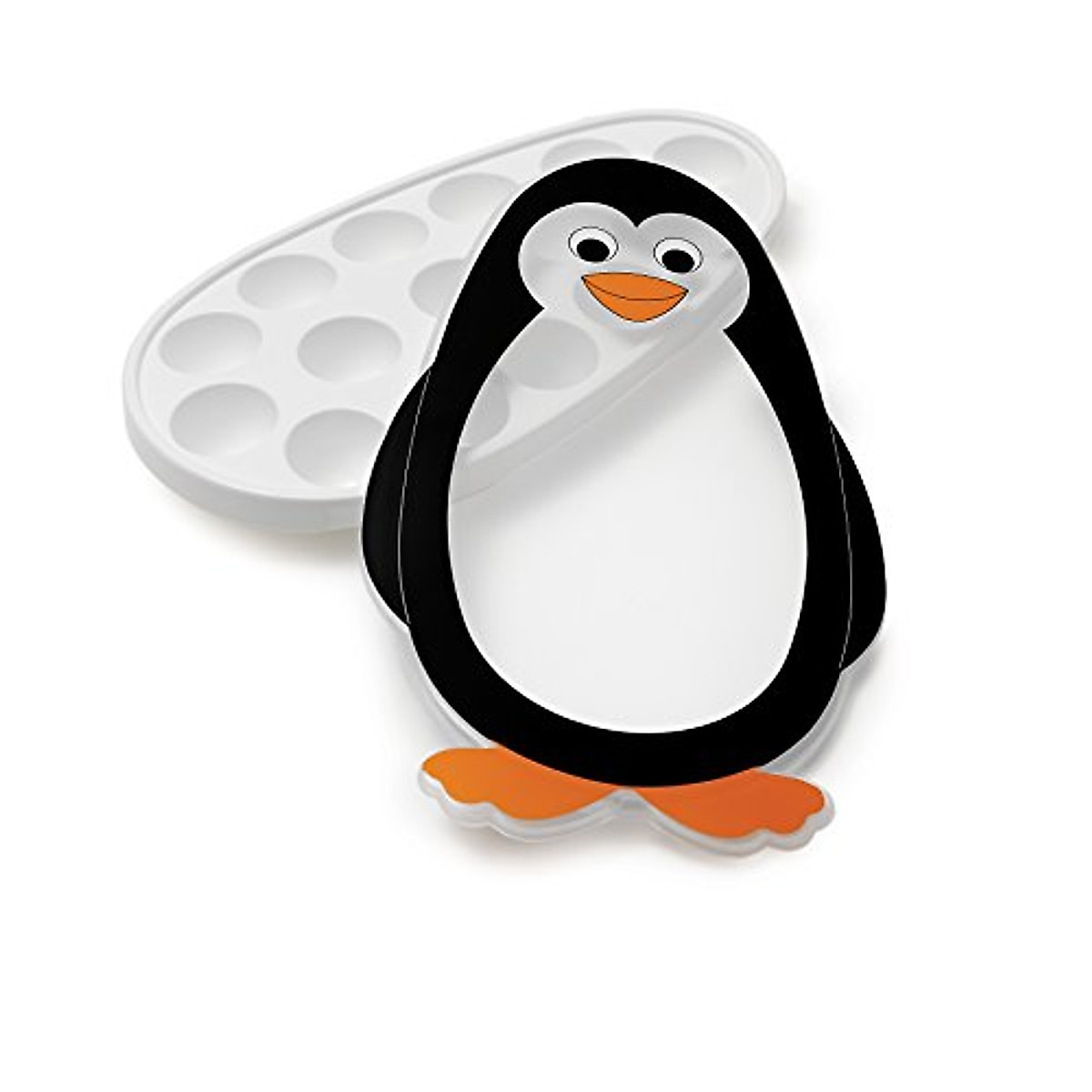Snips Mr. Penguin Stackable Ice Tray with Lid