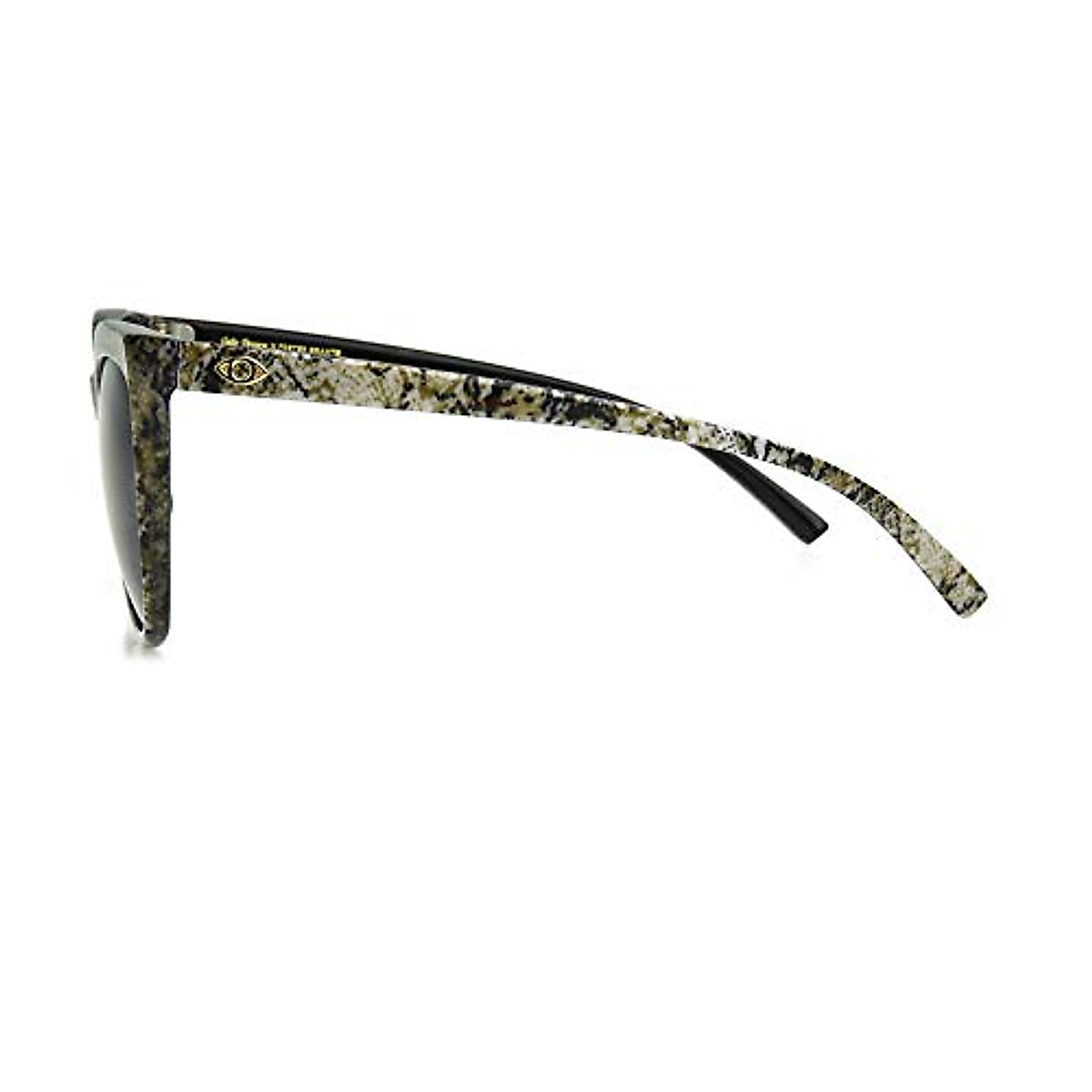 Sofia Vergara x Foster Grant Women's Sofia Sunglasses Cat Eye, Black and Grey Snake Print, 55 mm