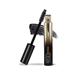 Jerome Alexander LashTech Day & Night Volumizing, Mascara Set with Eye Makeup Remover, Black