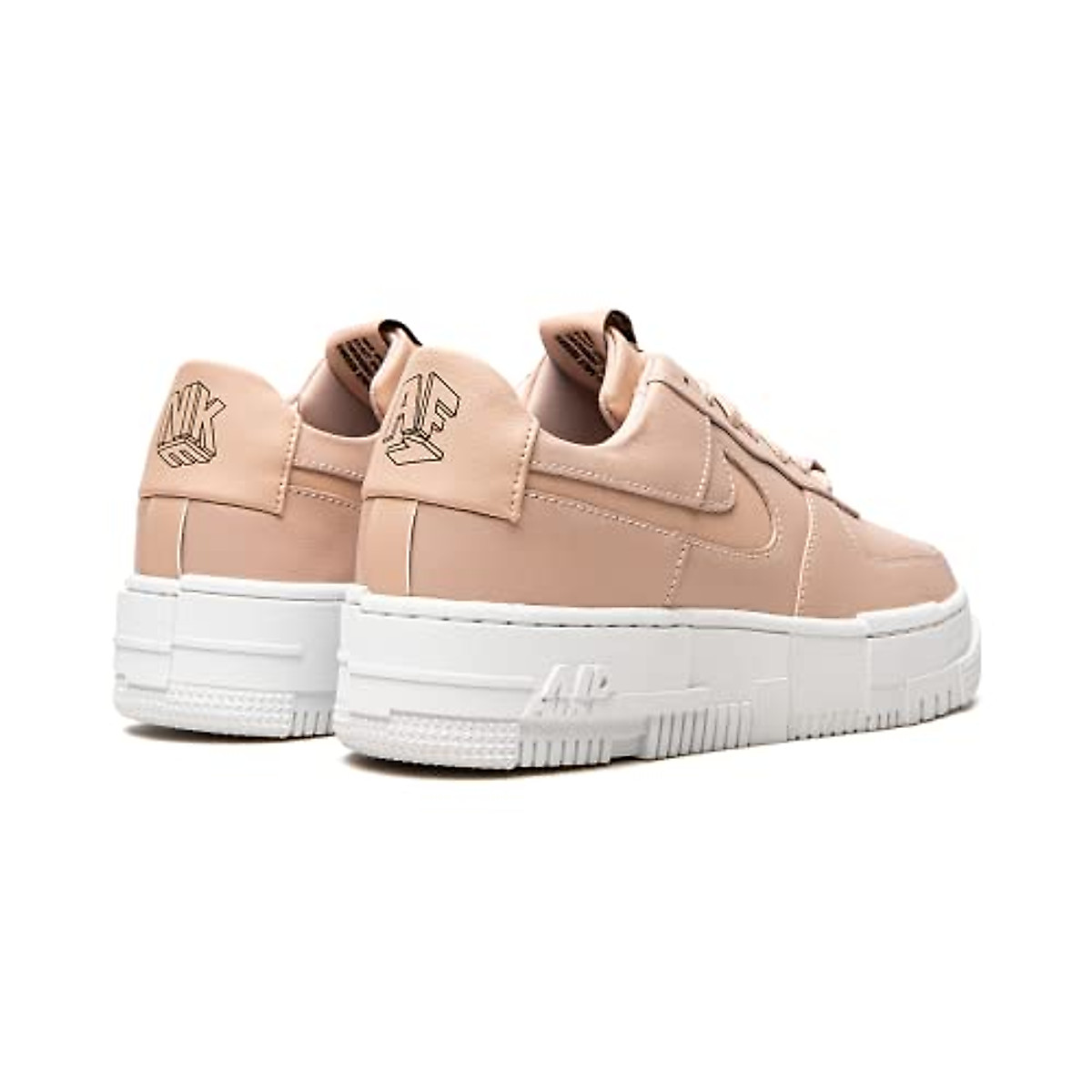 Nike Womens Air Force 1 Pixel WMNS CK6649 200 Particle Beige - Size 12W
