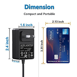 9V AC Power Adapter for Schwinn 270 170 430 A10 A20 420 460 101 130 150 202 220 230 240 Schwinn Stationary Bike Power Cord for Exercise Elliptical Recumbent Upright Trainer Power Supply