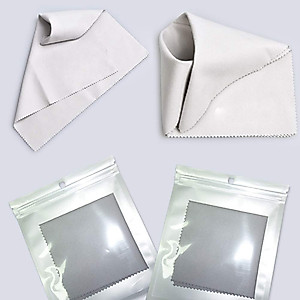 4pcs Cleaning Cloth for Jewelry Cloth for Glasses Cleaning Cloth Eyeglass Cleaning Cloth Glasses Cleaning Cloth