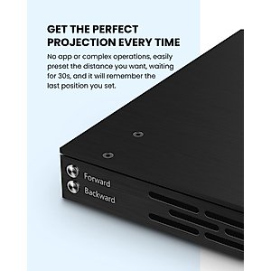 AWOL VISION IC-A120 Motorized Slider Tray for Ultra short throw(UST) projector, extend to 135" picture, automatically Retractable Tray telescopic design, smart syncs with projector's power