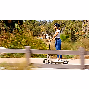Razor C25 SLA Electric Scooter – Large Air-Filled Tires, Up to 15 MPH, Durable, Foldable, Up to 10 Miles Range, Adult Electric Scooter for Commute & Recreation