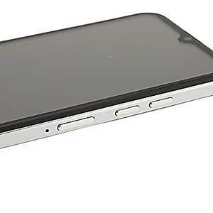 White Smartphone Mobile Phone 4000mAh 6.5 Inch Dual SIM Dual Standby 6 and 256G ABS 5G Network for Every Day (US Plug)