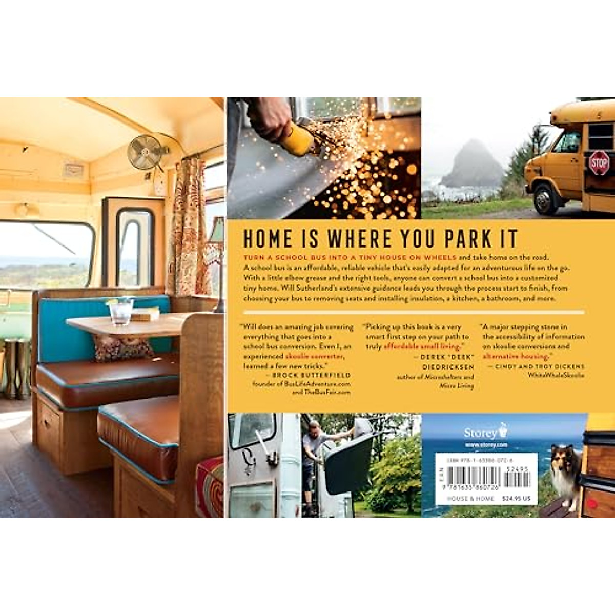 Skoolie!: How to Convert a School Bus or Van into a Tiny Home or Recreational Vehicle