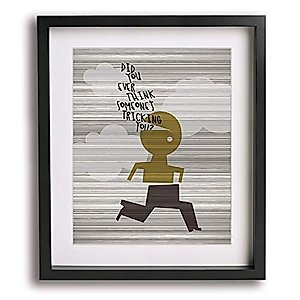 Third Eye Blind | Non Dairy Creamer - mid-century modern song lyric wall art print music poster